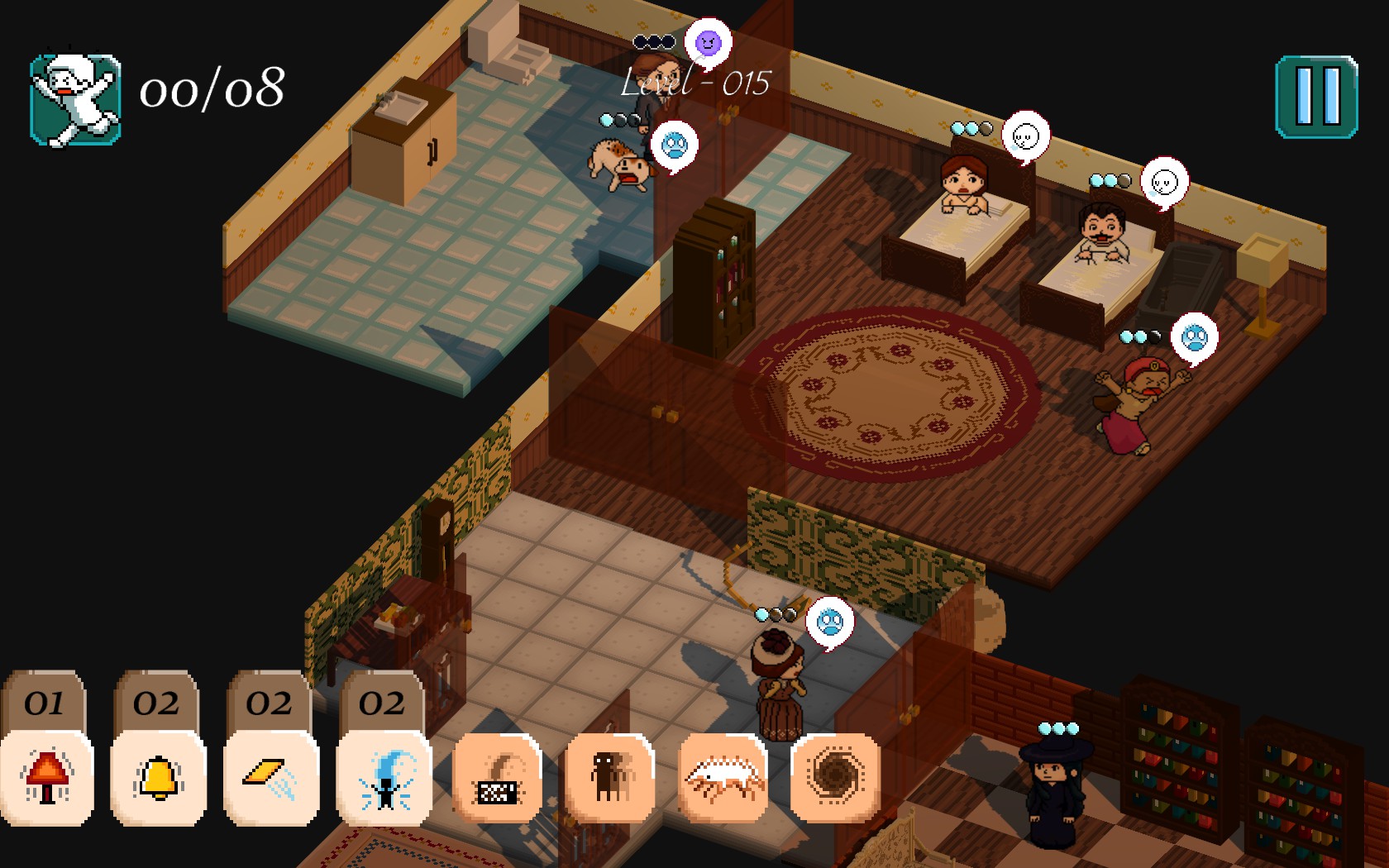 Review: Poltergeist: A Pixelated Horror | Gold-Plated Games