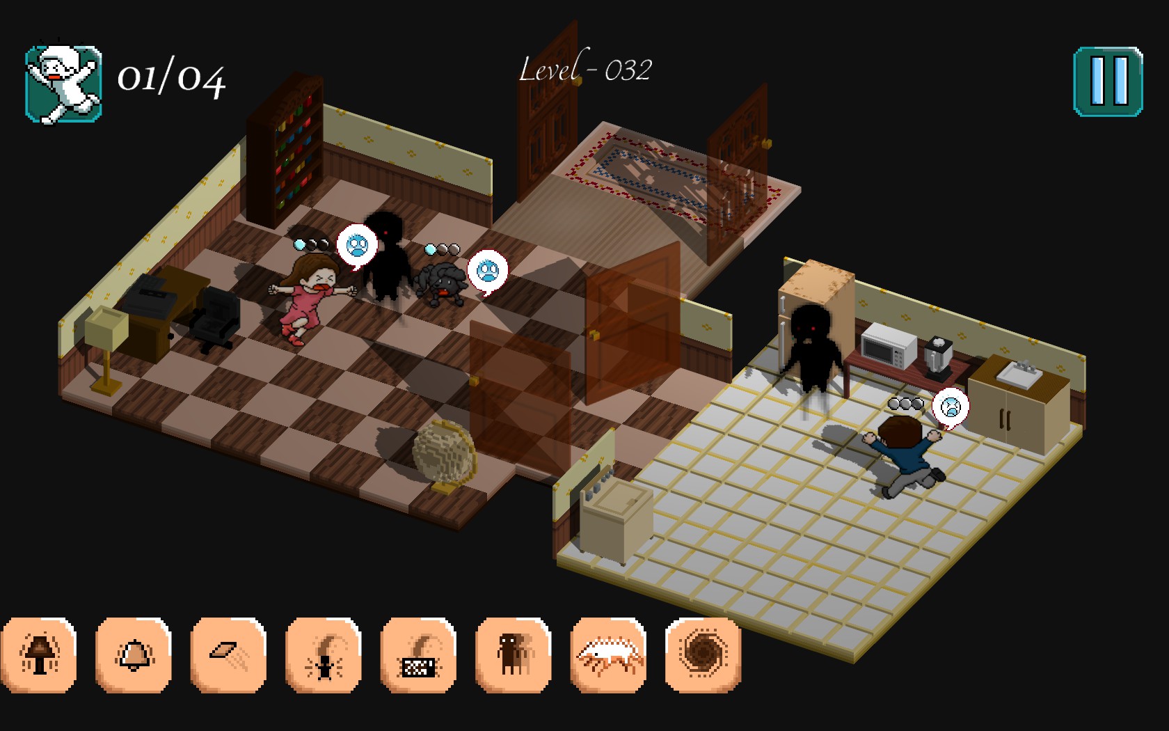 Review: Poltergeist: A Pixelated Horror | Gold-Plated Games