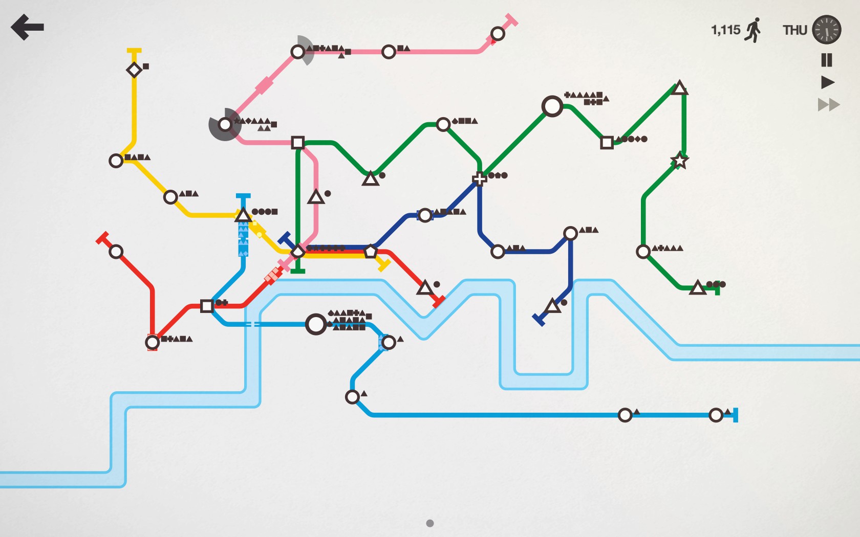 Review: Mini Metro | Gold-Plated Games