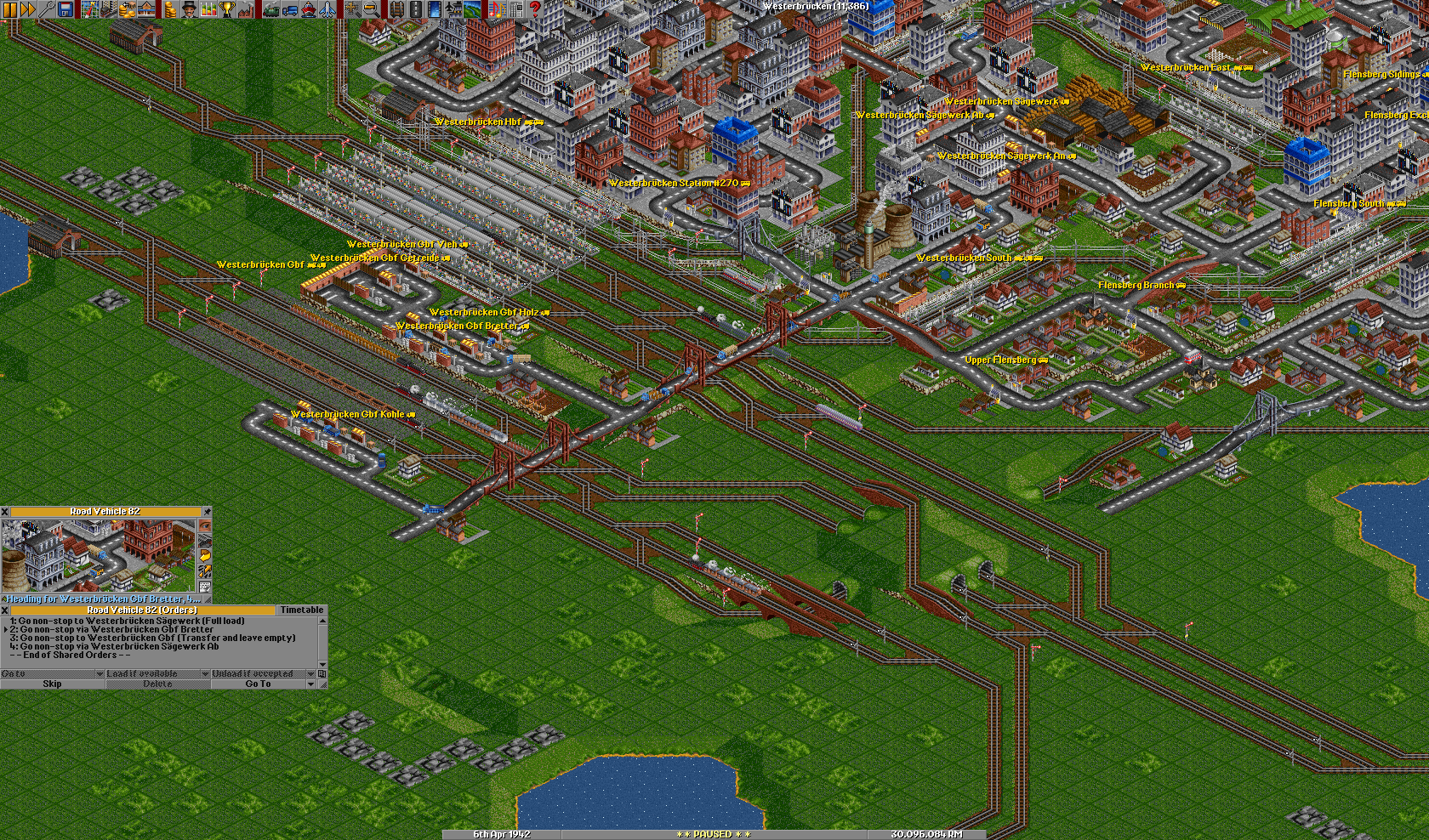 Review: OpenTTD | Gold-Plated Games